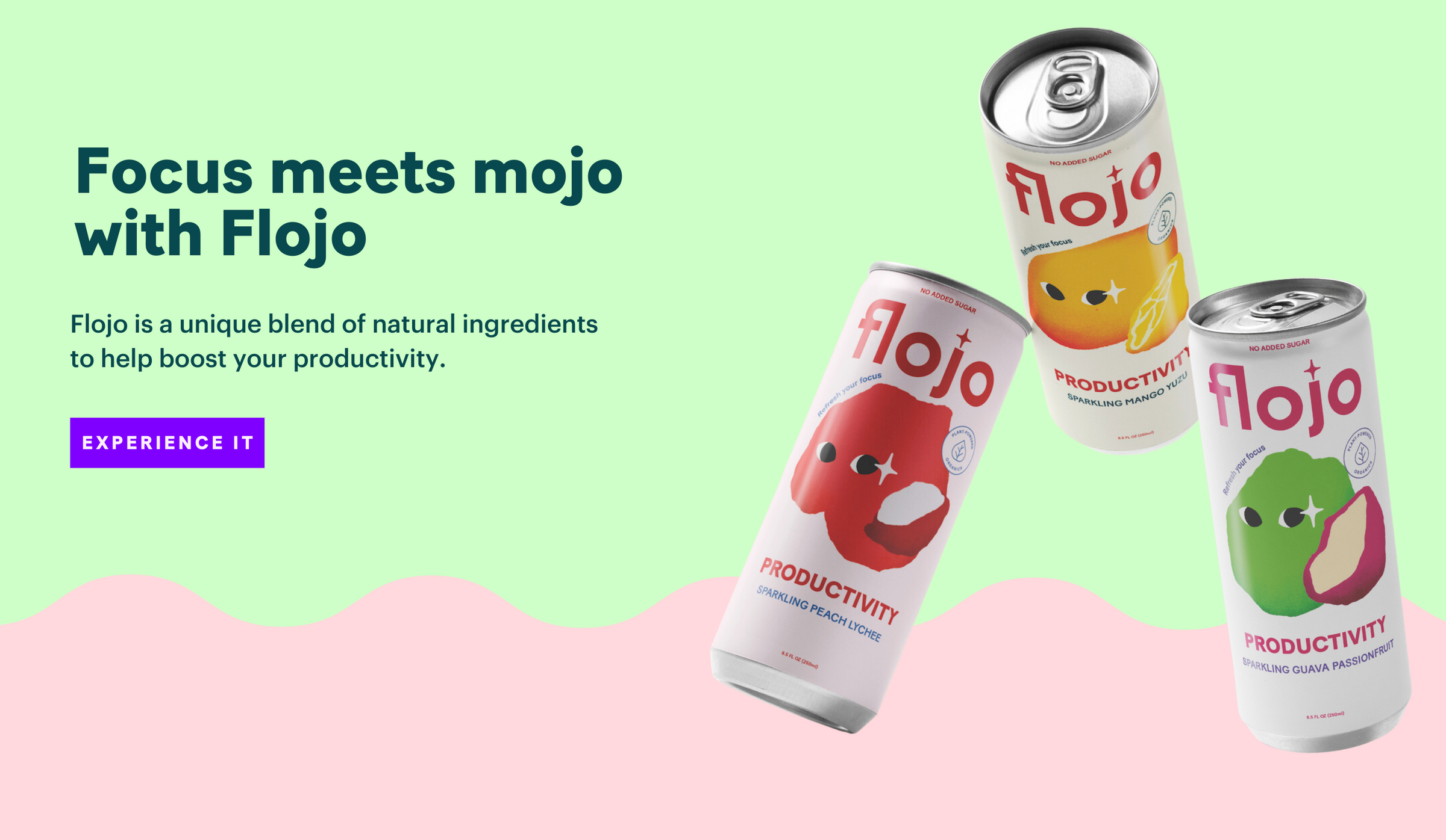 Flojo | Productivity Drink | Boost Focus & Brain Energy