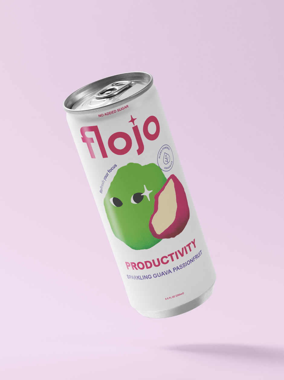 Flojo | Productivity Drink | Boost Focus & Brain Energy