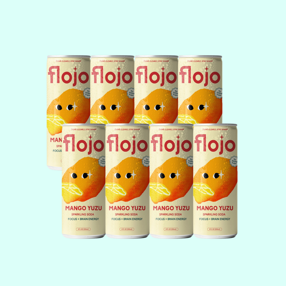 Flojo | Productivity Drink | Boost Focus & Brain Energy